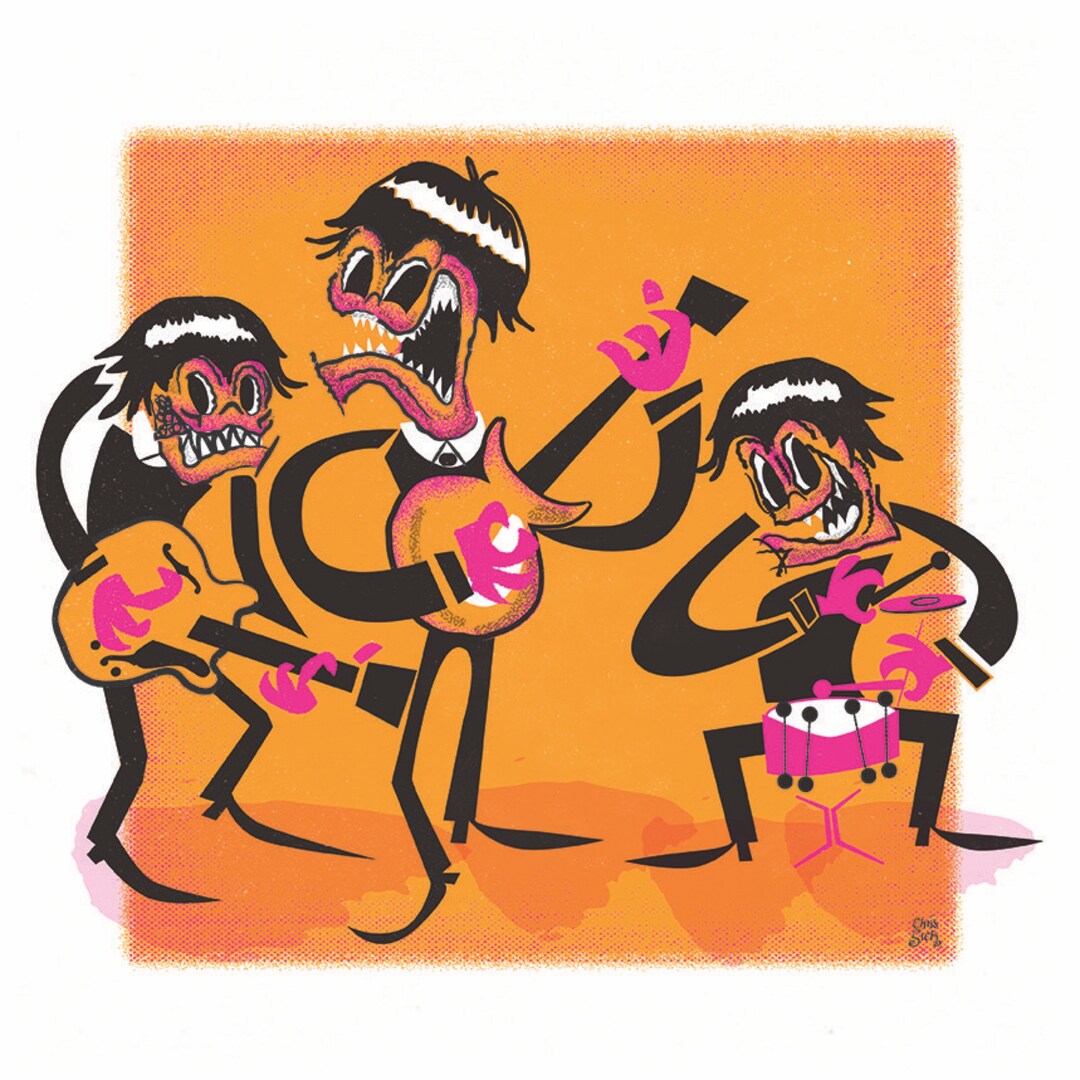 Gonk Band Limited Edition Art Print by Chris Sick - Etsy