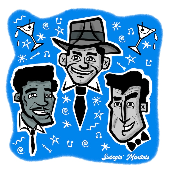 Rat Pack Clip Art