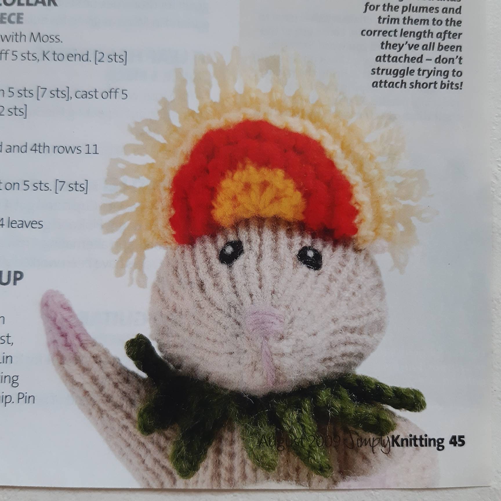 Alan Dart Knitting Pattern Hula Hamsters Mice Knit Pattern - Etsy