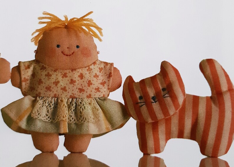 Simple Soft Toys Sewing Pattern PDF Tutorial, Stuffed Soft Toy Sewing ...