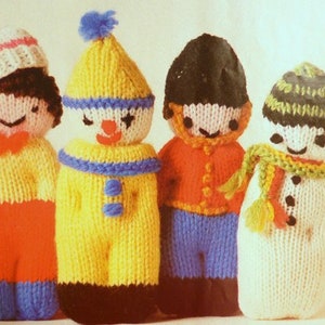 Knitting Dolls 8 Soft Toys Pattern PDF Knitting Pattern - Etsy