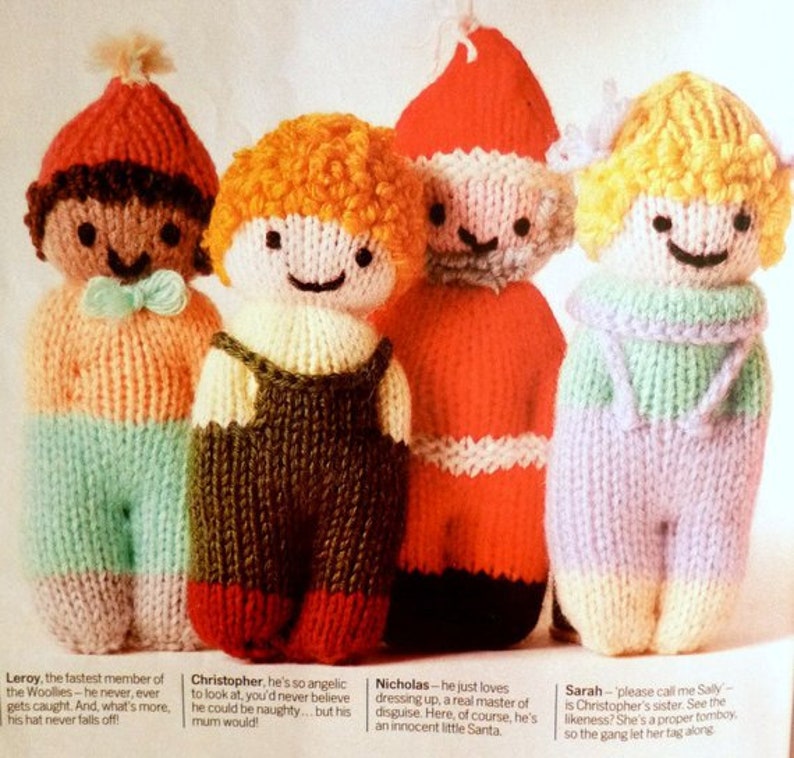Knitting Dolls 8 Soft Toys Pattern PDF Knitting Pattern - Etsy