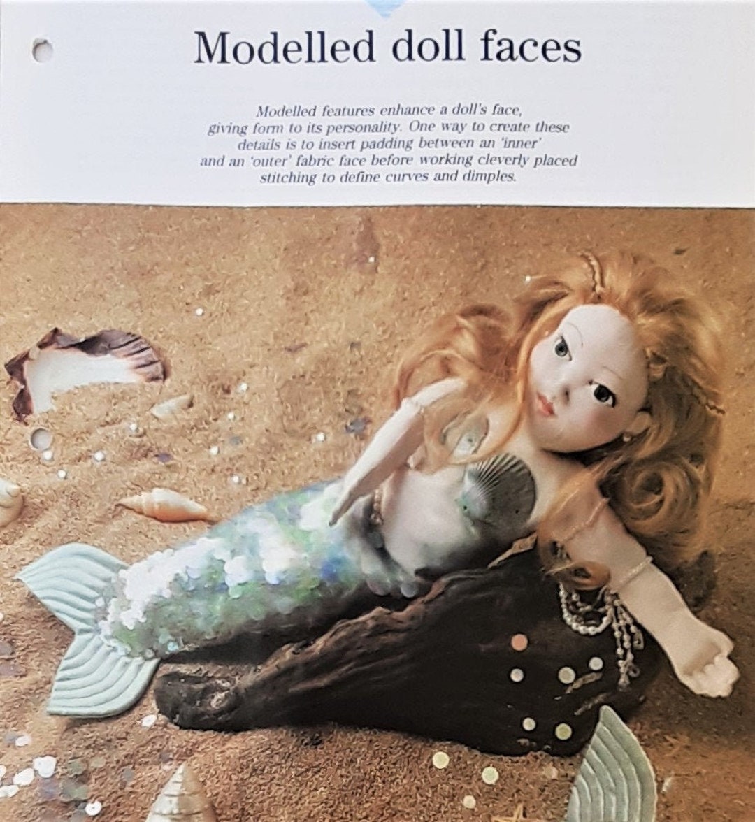 Mermaid Doll Sewing PDF Pattern, Mermaid Clove Puppet Sewing PDF ...