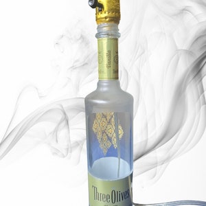 Three Olives Vanilla Bottle Lamp - Etsy