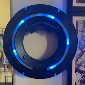 Tron Identity Disk Wall Mount | Fits Disney Tron Lightcycle Run ...