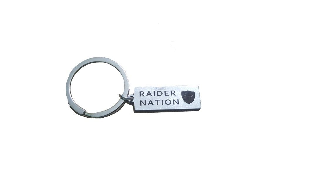 Raider Nation Super Fan Keychain 30cm - Etsy