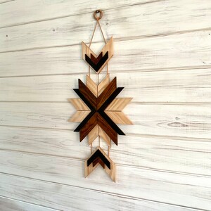 Aztec Wood Wall Art - Etsy