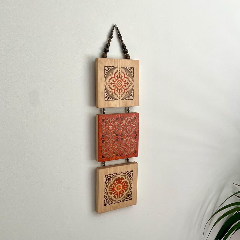 Bronze Orange Wall Art - Etsy UK
