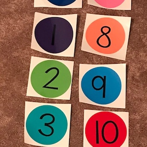 Numbered Line up Floor Decals - Etsy