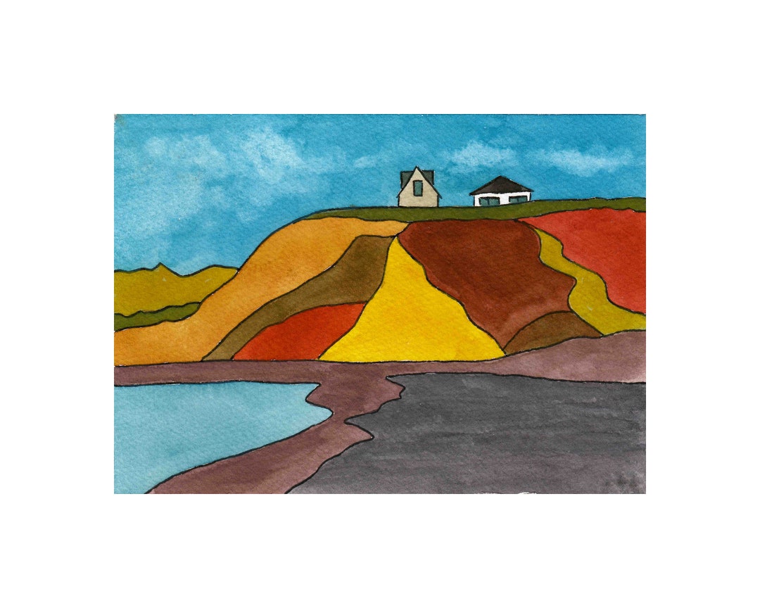 Hirtle Beach | Oceanside Hill | Nova Scotia | Rose Bay | Print - Etsy