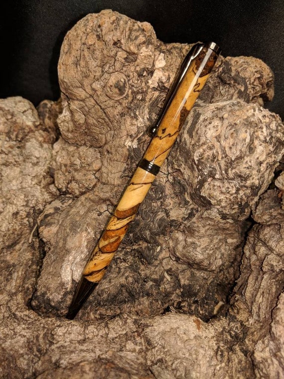 Slimline Hackberry Pen. Handmade Pen. Hand Turned Pen. Gift - Etsy