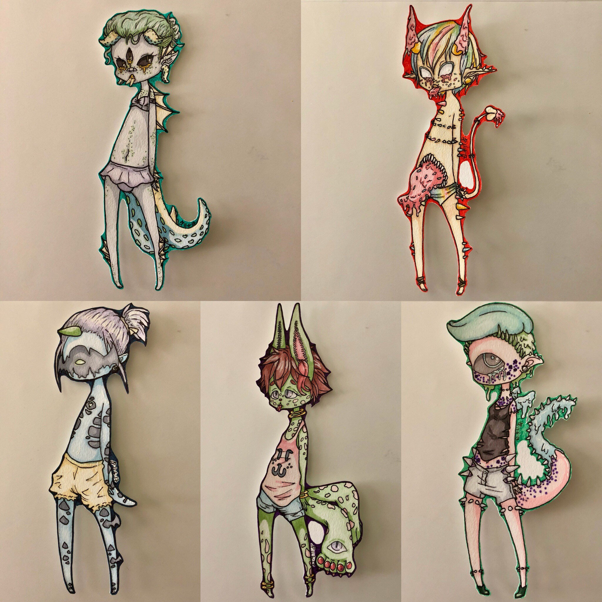 Pastel Gore Prints - Etsy