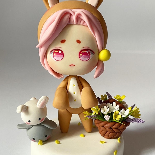 Chibi Clay Charms - Etsy