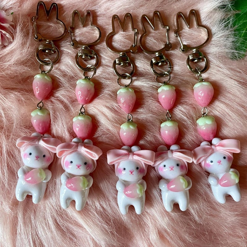 Clay Keychain - Etsy