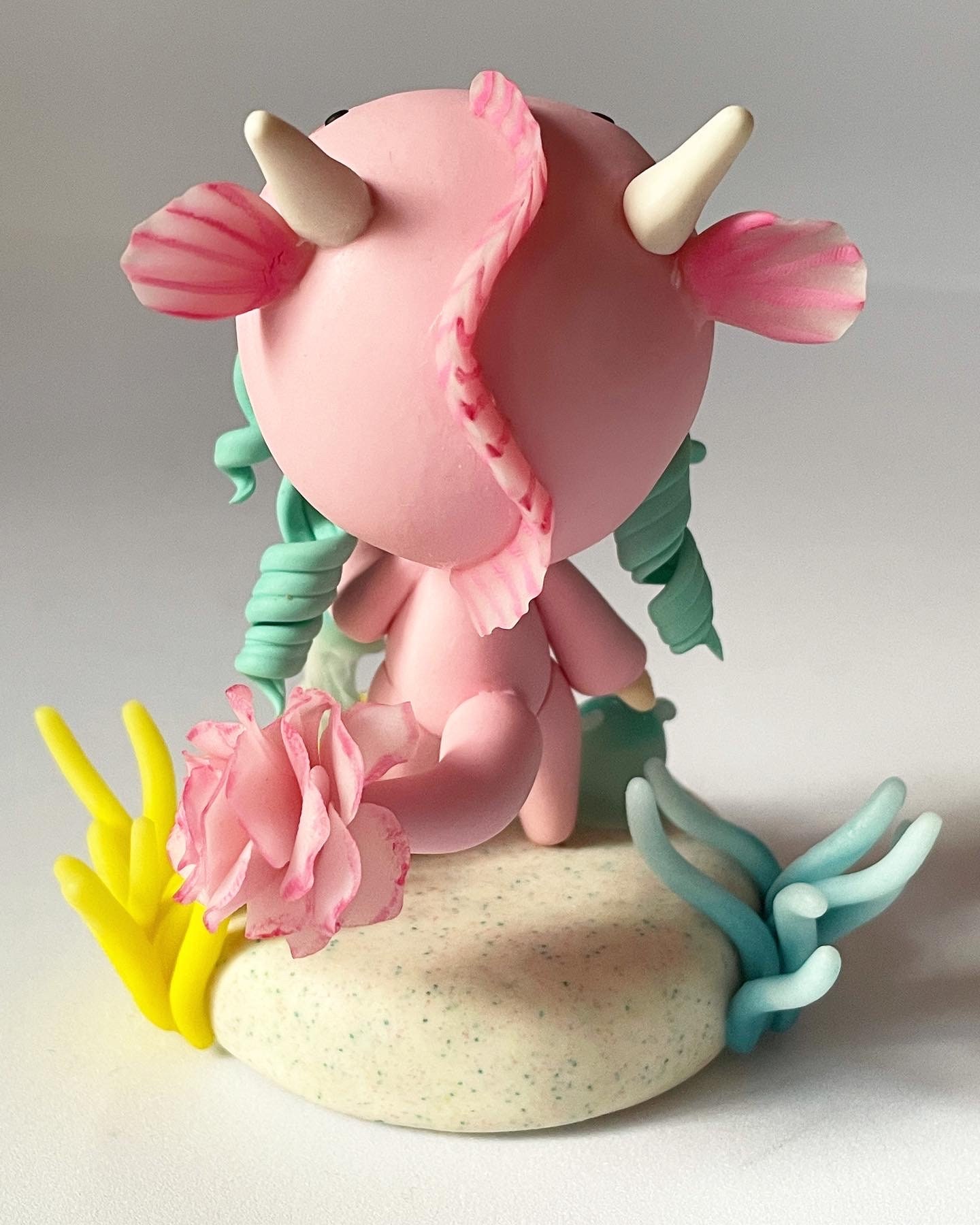Cute Chibi in Dragon Onesie Cute Dragon Figurine Clay | Etsy