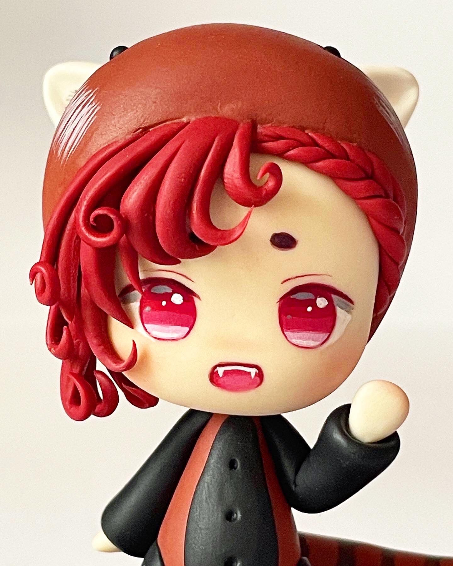 Red Panda Figurine Cute Panda Figurine Red Panda Charm - Etsy