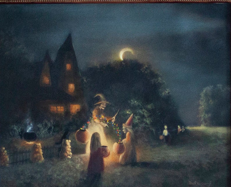 All Hallows -print - Etsy