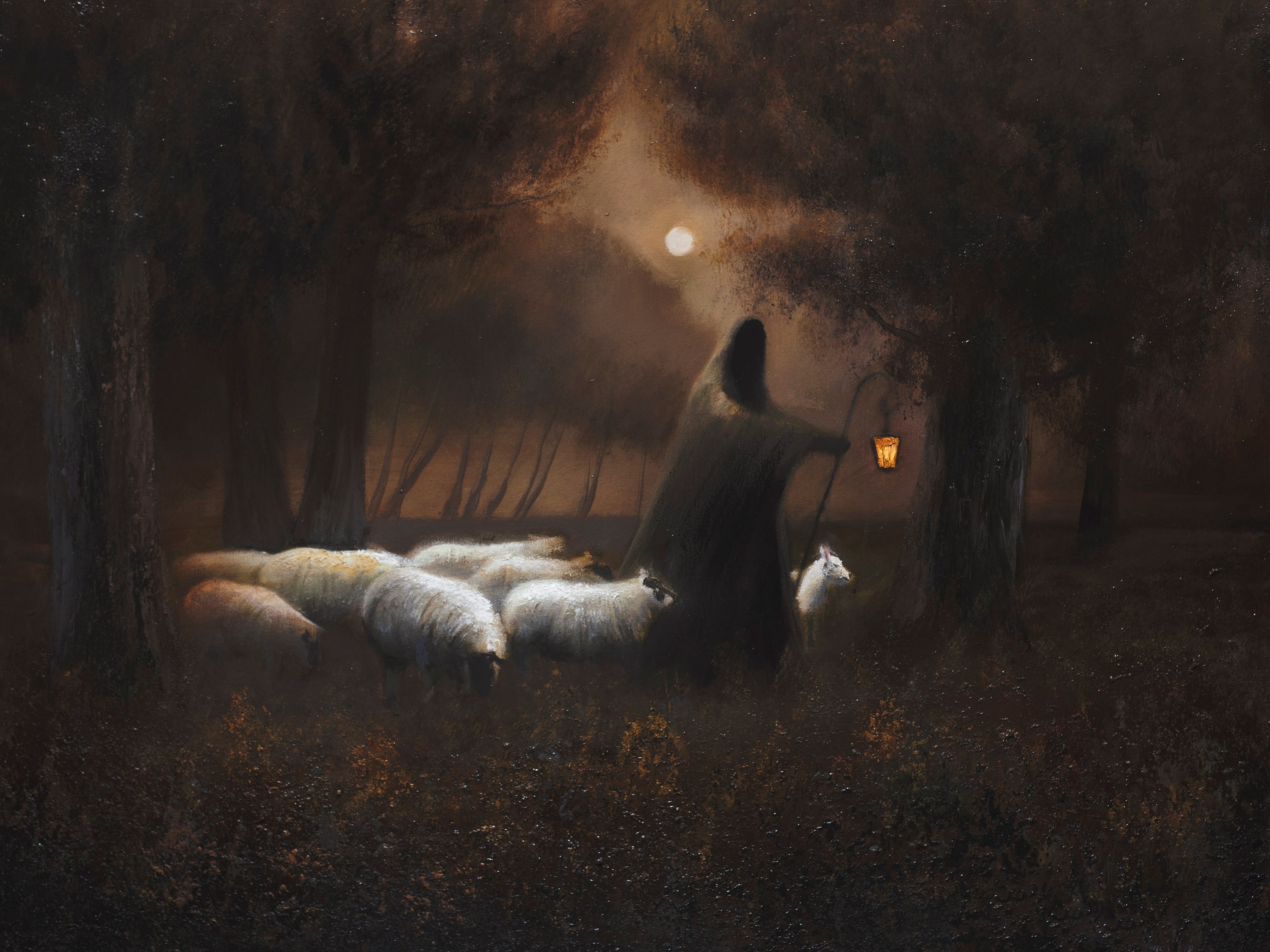 The Lost Shepherd Print | Etsy