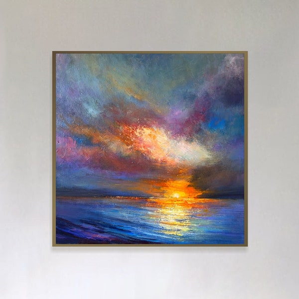 Abstract Seascape - Etsy
