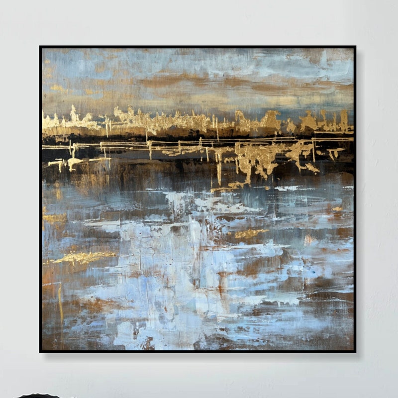 Gold Paintings - Etsy