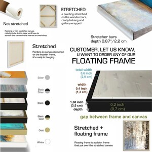 Mark Rothko Style Original Abstract Paintings on Canvas, Modern Artwork ...