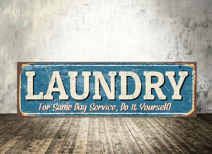 Laundry Signs - Etsy