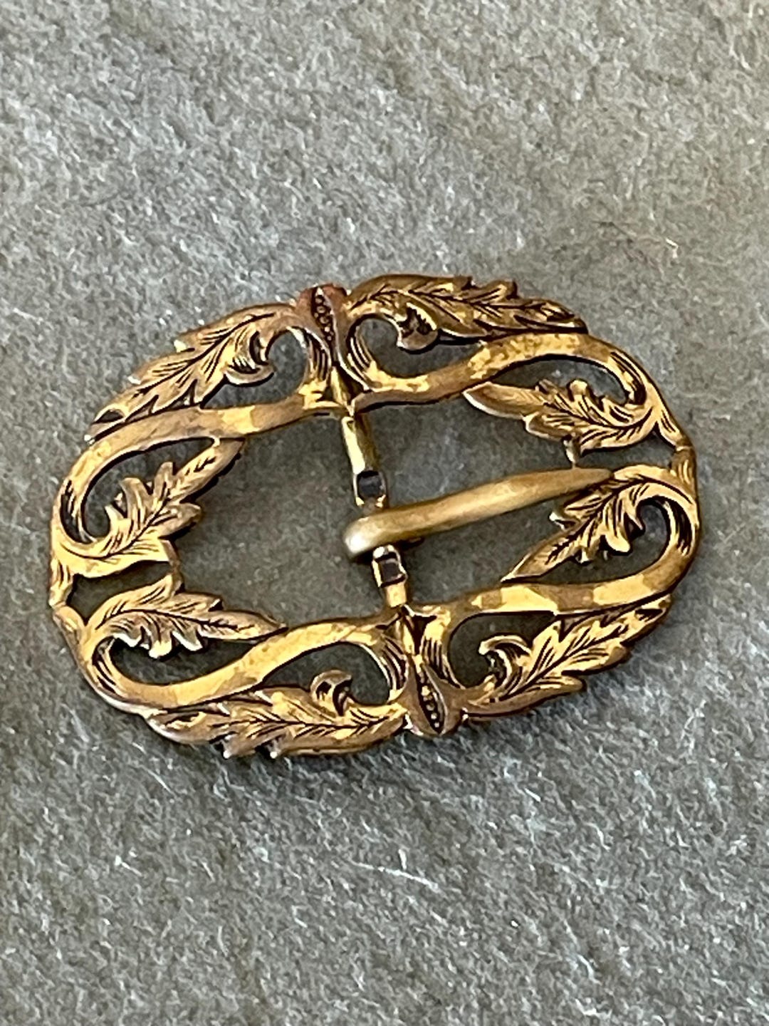 Victorian Ornate Gold Color Belt Buckle - Etsy