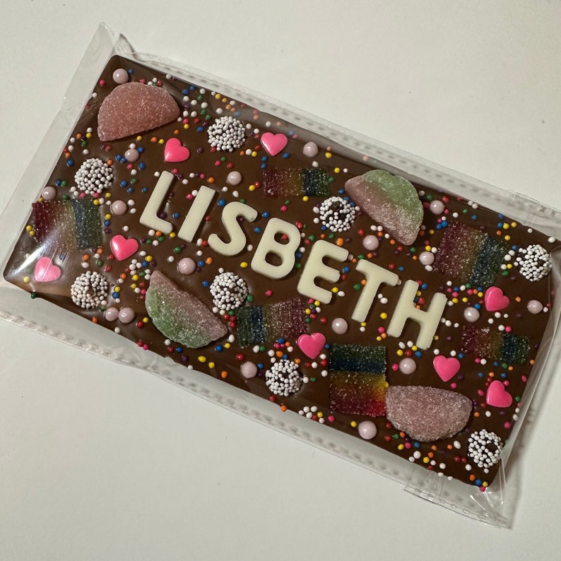 Personalized Name Chocolate Bar - Etsy