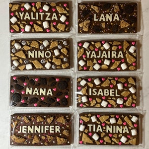 Personalized Name Chocolate Bar - Etsy