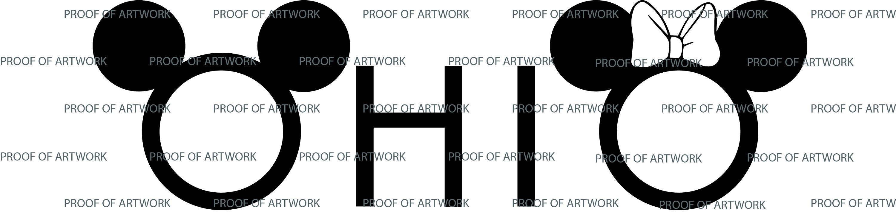 Mickey Ohio - Disney World Inspired SCREEN PRINT TRANSFER - Etsy UK