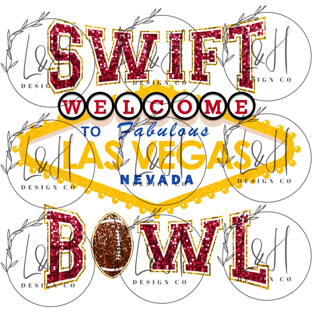 Swift Bowl, Png, Faux Sequins, Faux Glitter, Football, Instant Download ...