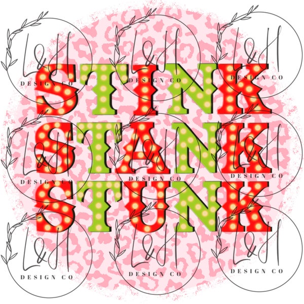 Stink Stank Stunk Png - Etsy