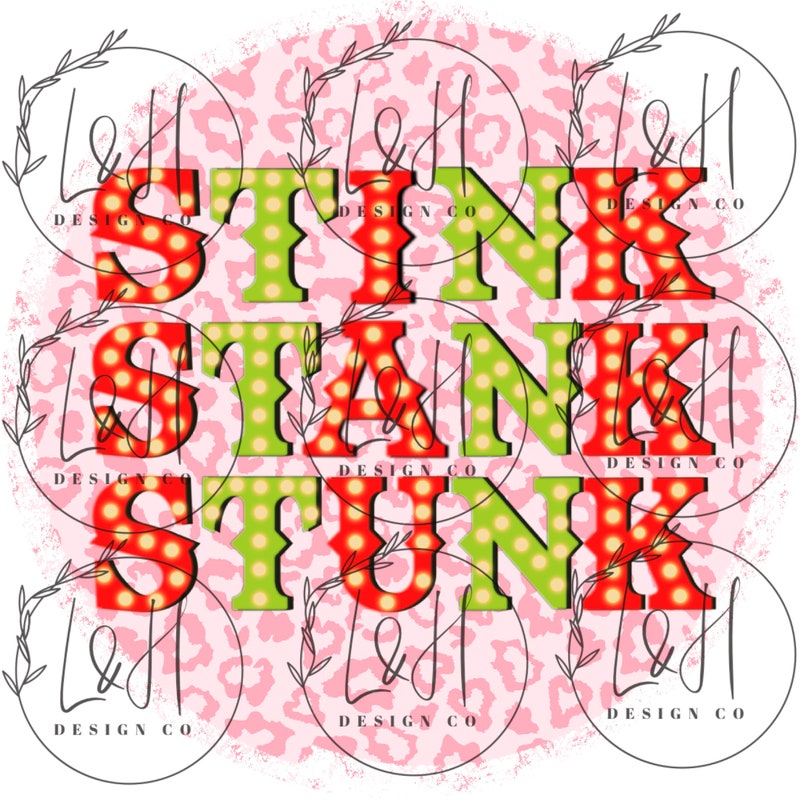 Stink Stank Stunk Png - Etsy
