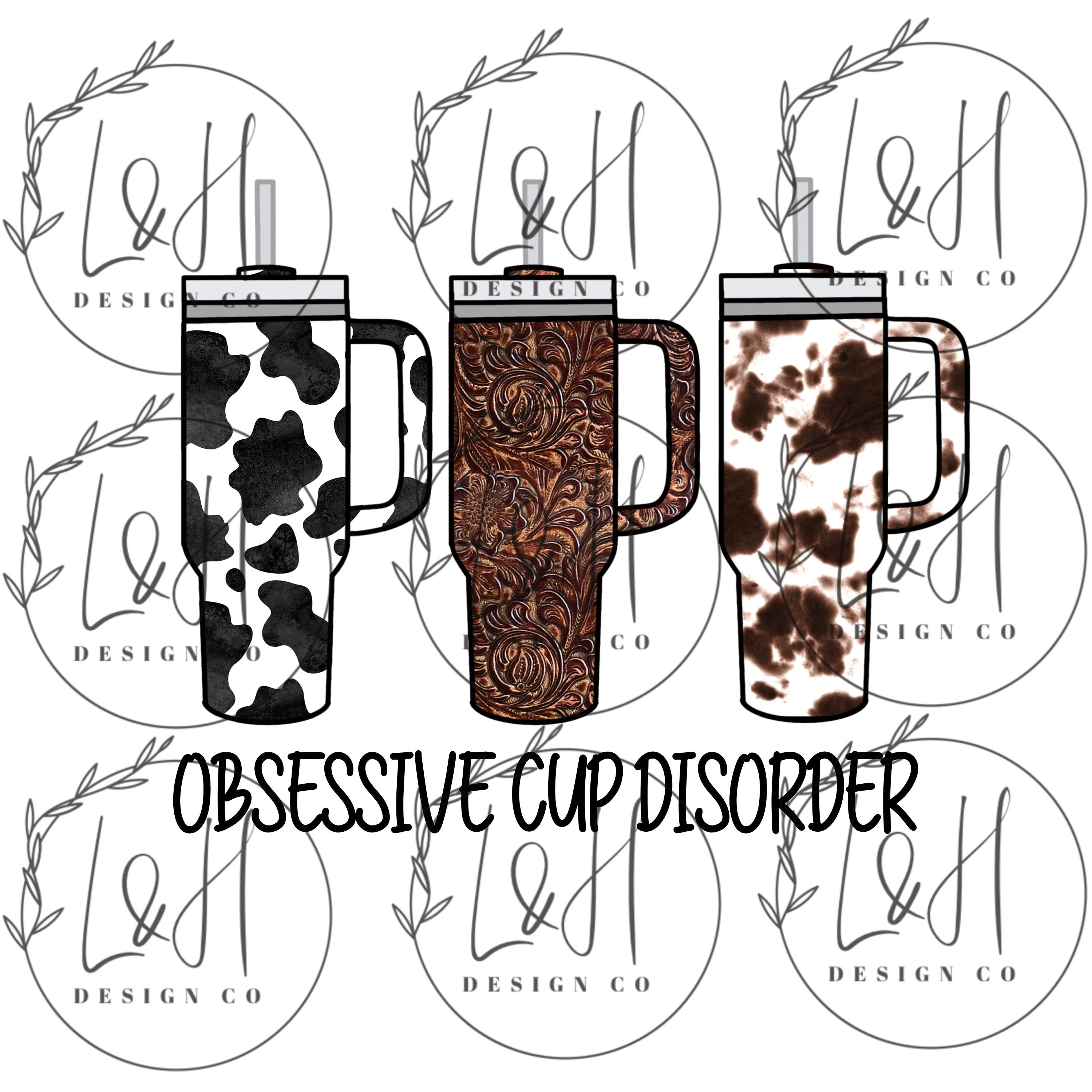 Obsessive Cup Disorder Cups Can Be Customized With Prints and - Etsy