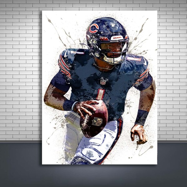 Justin Fields Poster - Etsy