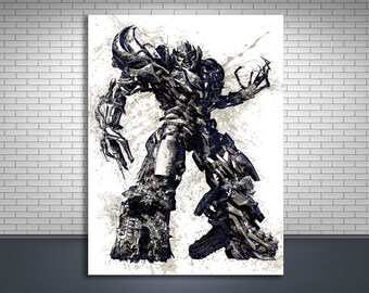 Megatron Vinyl Decal, Megatron Sticker, Megatron Costume, Megatron ...