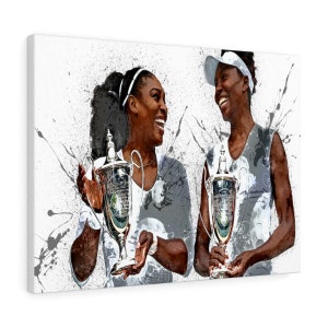 Serena Williams, Venus Williams, Poster, Trophy Celebration, Gallery ...