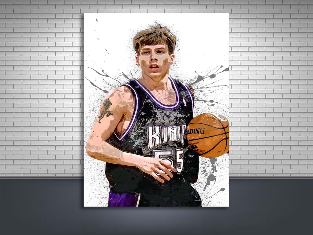 Jason Williams Poster, Sacramento Kings, Gallery Canvas Wrap, Man Cave ...