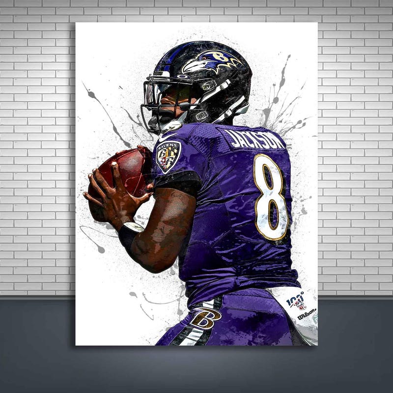 Lamar Jackson - Etsy