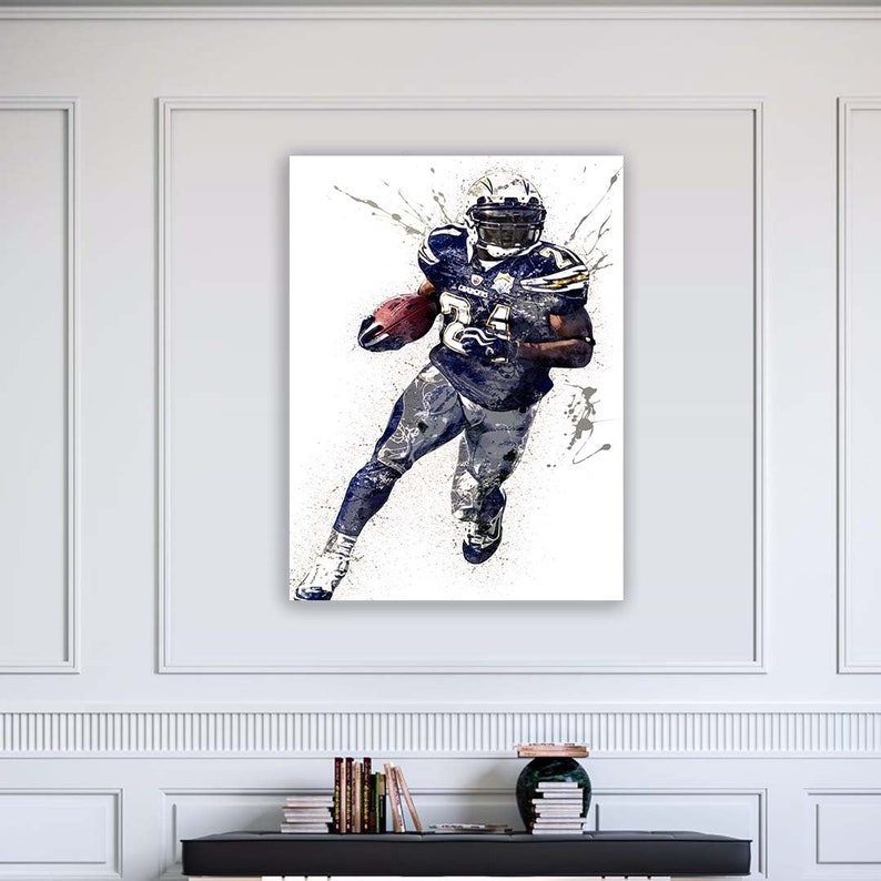 Ladainian Tomlinson Poster Gallery Canvas Wrap Los Angeles - Etsy