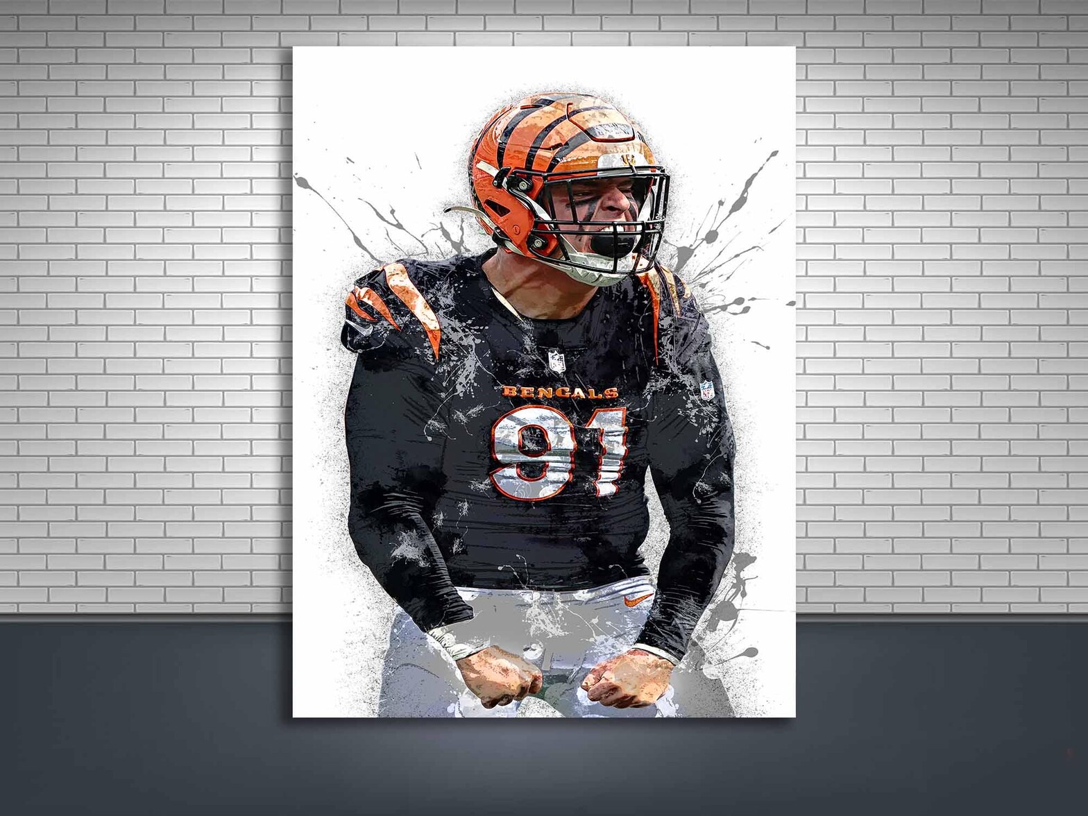 NEW Trey Hendrickson Poster, Cincinnati Bengals, Dorm Room (NO FRAME ...