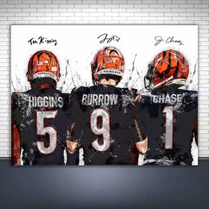 Burrow Chase Higgins Poster - Etsy