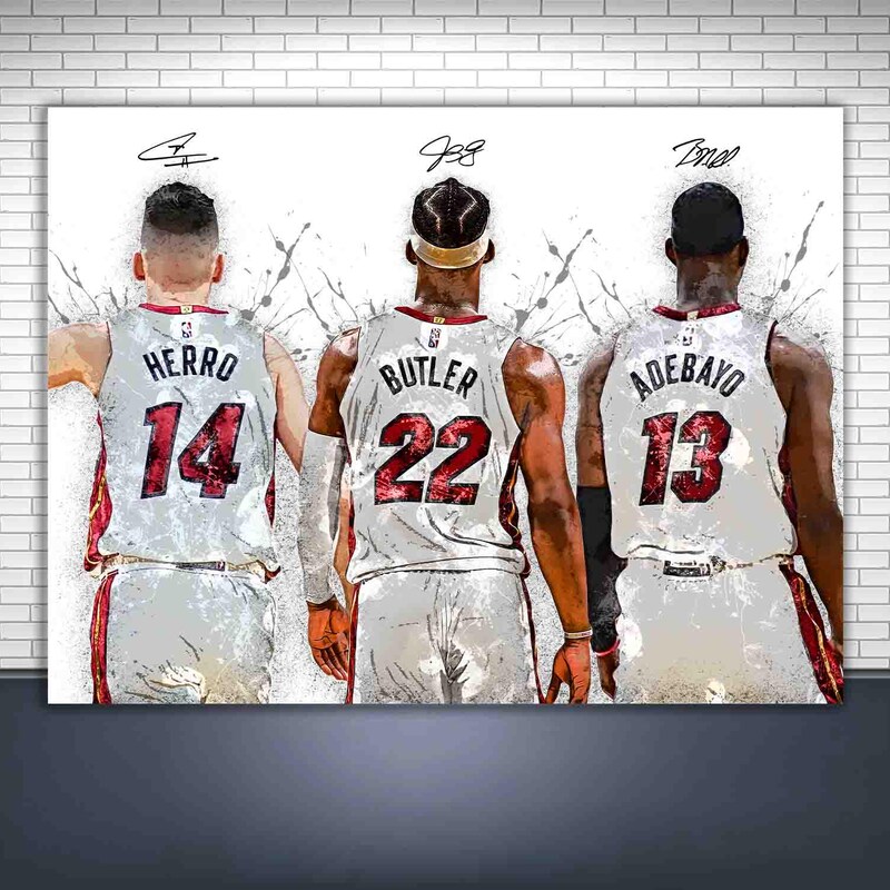 Miami Heat Art - Etsy