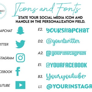 Social Media Sticker for Car and Truck Window | Facebook Snapchat ...