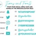 Social Media Sticker for Car and Truck Window | Facebook Snapchat ...