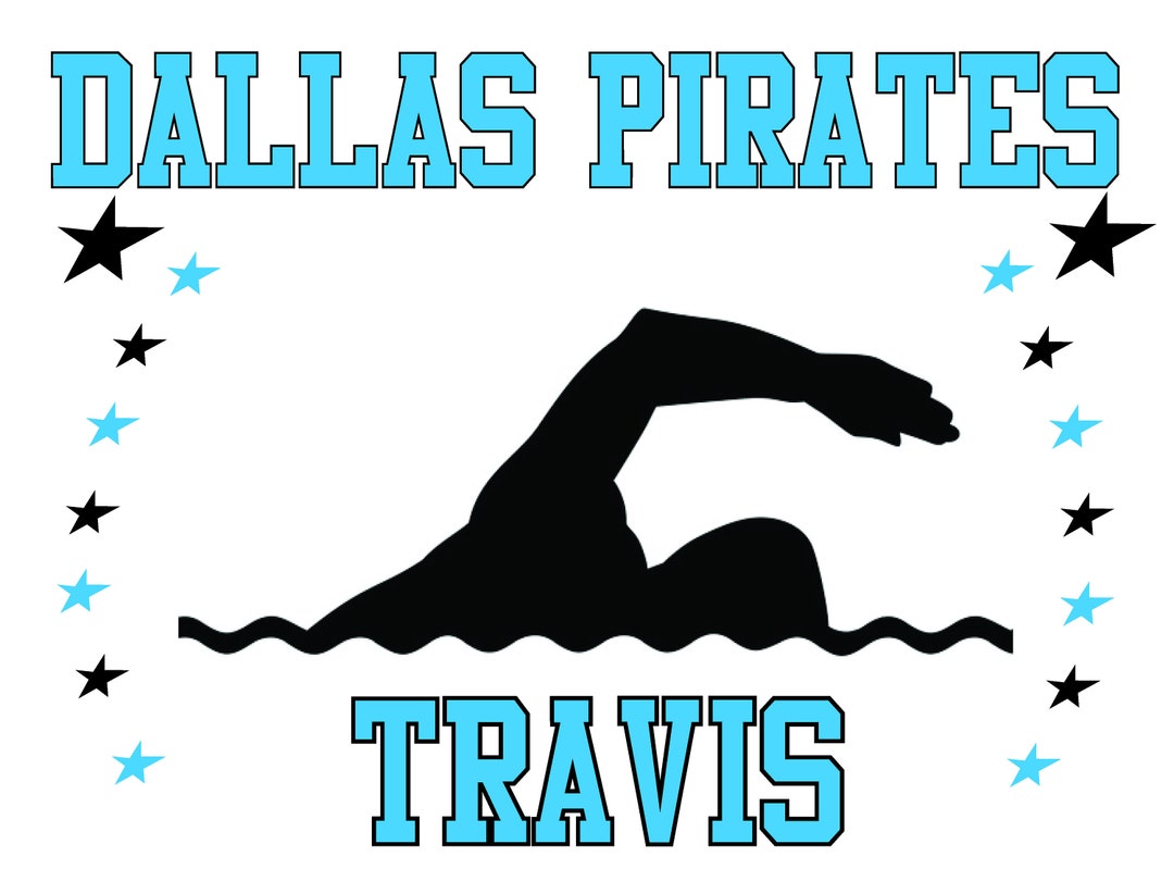 Custom Swimming Sports Yard Sign 18"x 24" **** Please Message for Bulk ...
