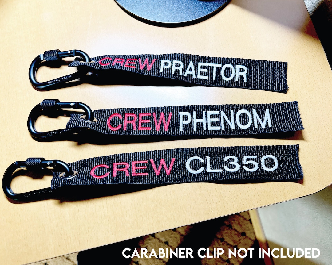 Custom Crew Bag Tags - Embroidery - 2 PACK - Etsy
