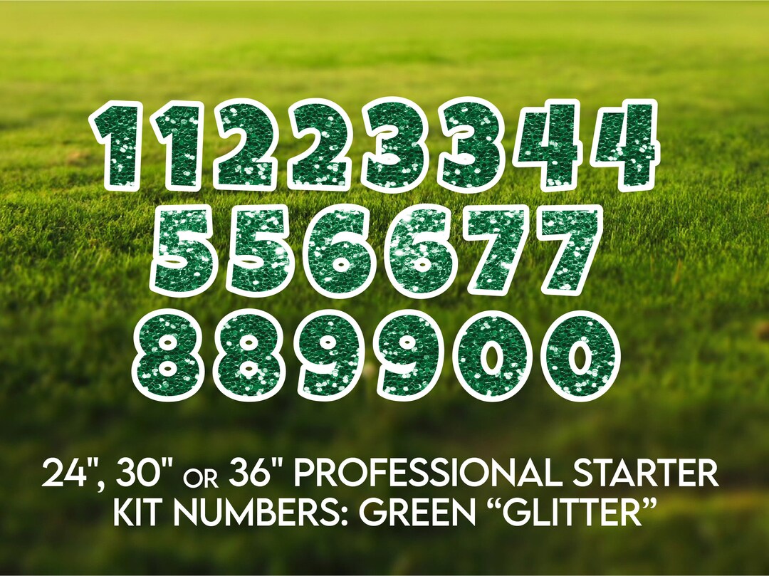 20 Pieces - 24"/30"/or 36" Professional Yard Sign Starter Kit Chunky ...