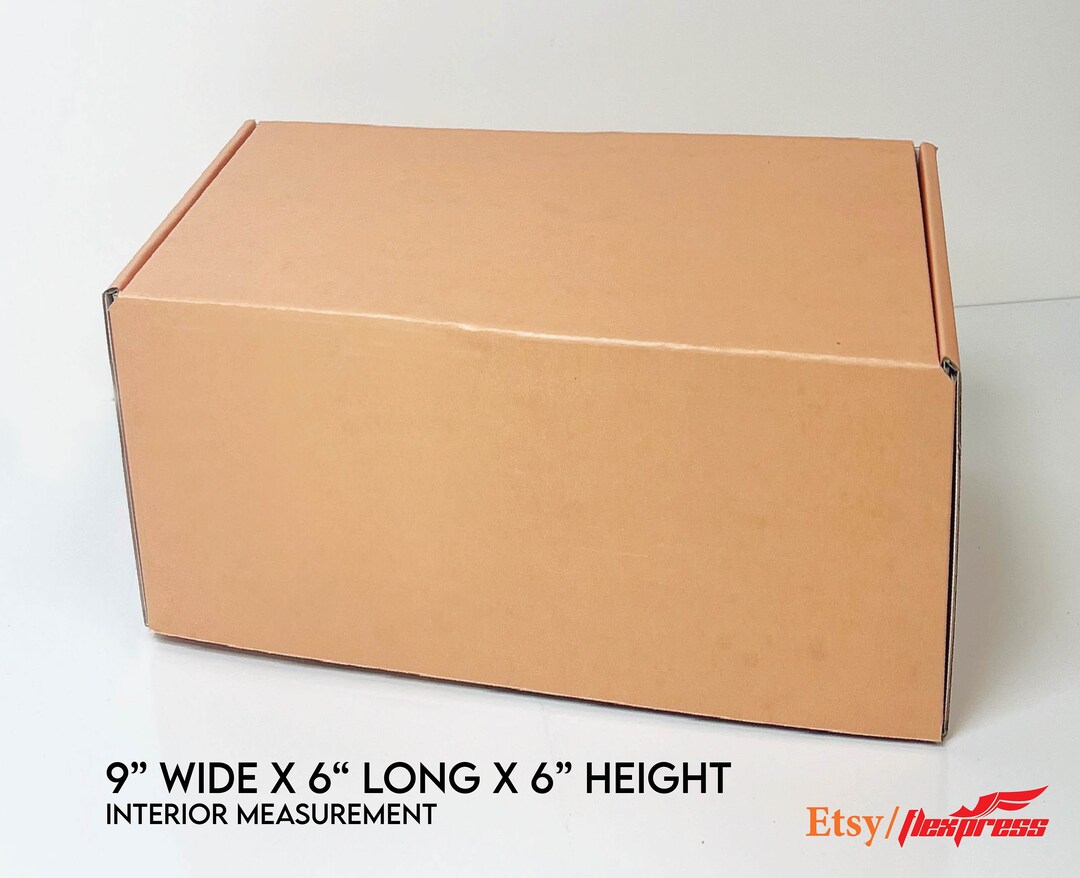 9W X 6L X 6H Bright Pattern and Pastel Color Corrugated Box Gift Box ...