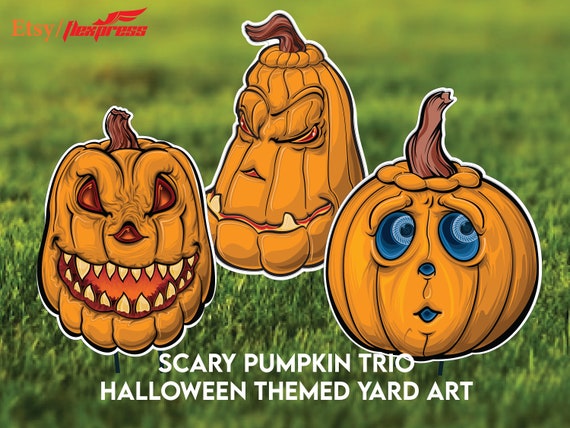 Evil Pumpkin Patch Art